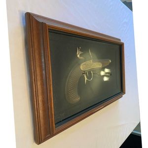 Wall Decor | Vintage Turner Flintlock Shadow Box Pistol Display | Poshmark